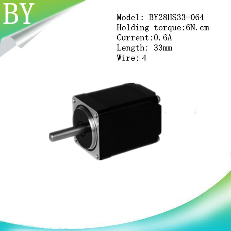 NEMA11  28mm   1.8degree BY28HS33-064 6N,cm  low price step motor.