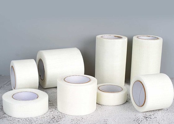 Alkali resistant glass fiber self-adhesive mesh tape