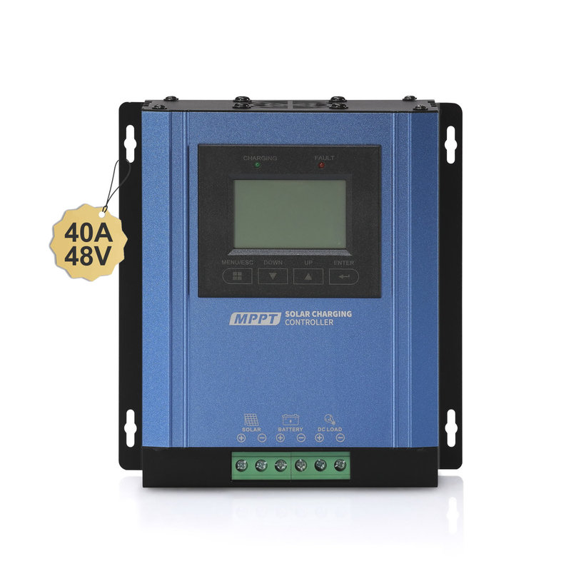 Senhulike 40A Solar Charge Controller MPPT Charger 12V 24V 36V 48V Solar Controller MPPT