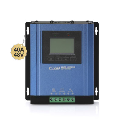 Senhulike 40A Solar Charge Controller MPPT Charger 12V 24V 36V 48V Solar Controller MPPT