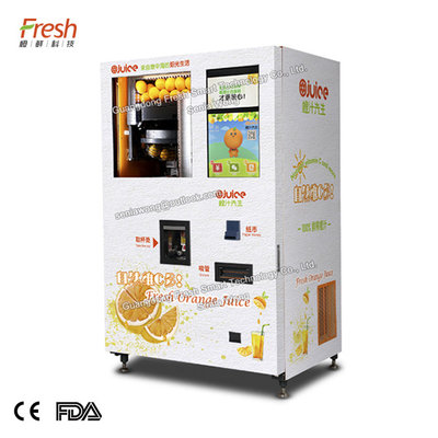 white color VA1 220V orange juice vending machine for supermarket supplier