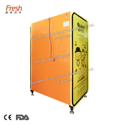 shopping mall white 220V 50HZ orange vending machine supplier