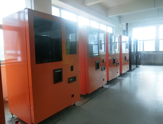 shopping mall azure 220V 50HZ orange vending machine supplier