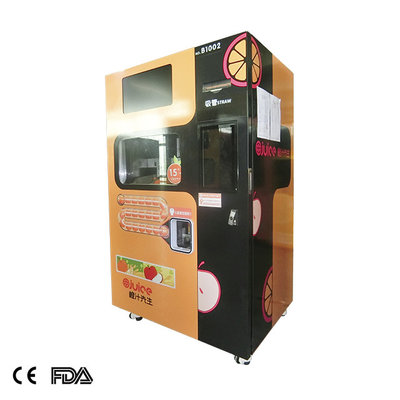 commercial center white 220V 50HZ orange juicer vending machine supplier
