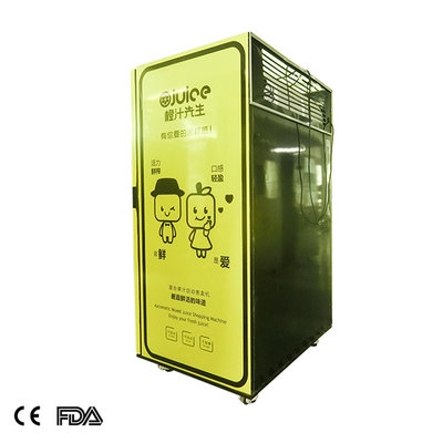 commercial center azure 220V 50HZ orange juicer vending machine supplier