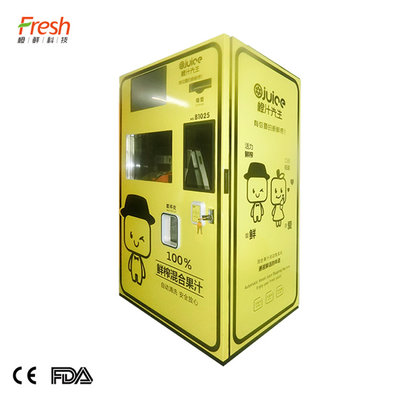 sweet ORG orange juicebox vending machine fruit juice vending machine supplier