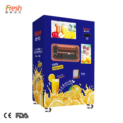railway station ORG orange extractor vending machine fresh juice vending machine supplier
