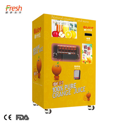 sweet cash payment orange juicebox vending machine fresh juice vending machine supplier