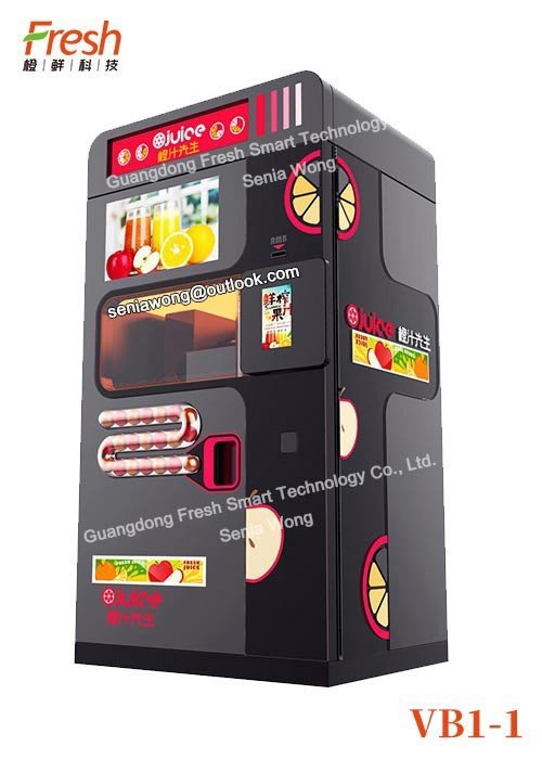 food grade material fresh juice Orange Juice Squeezing Automatic Beverage Vending Machine with cleaning systems supplier