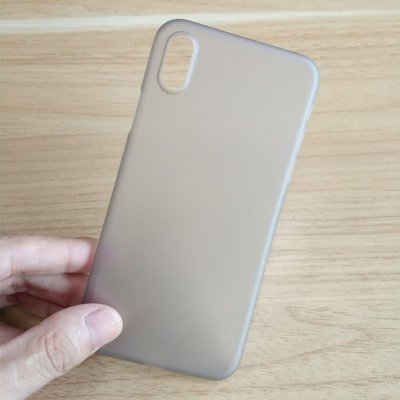 0.3mm Ultra Thin Slim Matte Frosted Transparent Flexible Soft PP Cover Case Skin For iPhone X