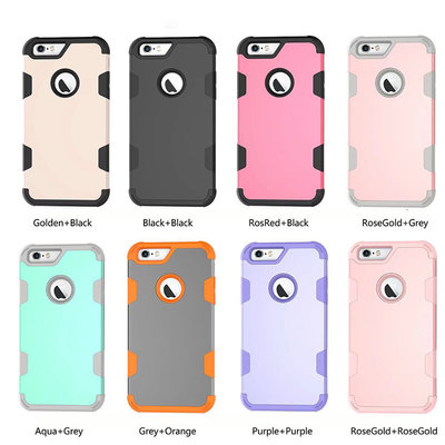 Hybrid Durable Dual Layered Shockproof Cell Phone Case Phone Accessories For Iphone 7