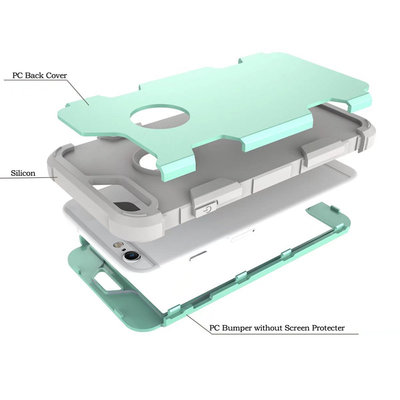 Hybrid Durable Dual Layered Shockproof Cell Phone Case Phone Accessories For Iphone 7