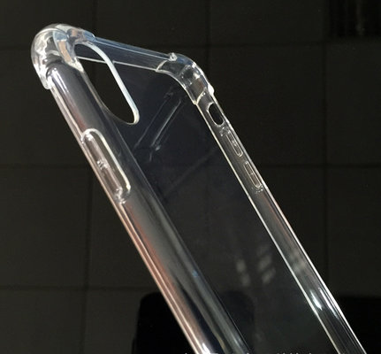 New Hot Silicone Soft TPU Quality Ultra Thin Clear Transparent Cell Phone Case for iPhone X