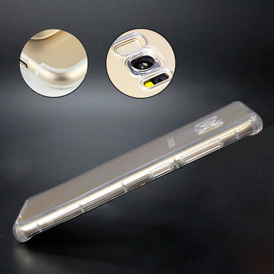 Transparent shockproof case cover for samsung S8,tpu crystal clear case for Samsung galaxy S8