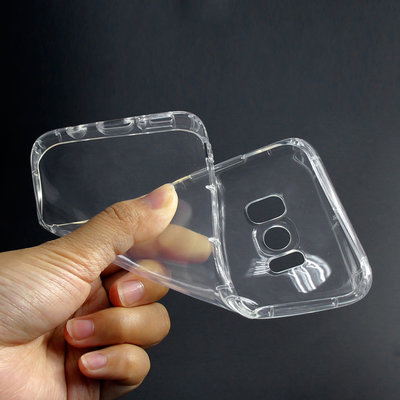 Transparent shockproof case cover for samsung S8,tpu crystal clear case for Samsung galaxy S8