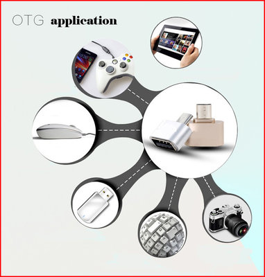 Original OTG Adapter for Universal Android Mobile Phone Samsung Galaxy Micro USB 2.0 Mini OTG for LG HTC Xiaomi Huawei