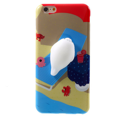 New Products 2017 Unique Cute Animal TPU Squishy 3D Cats Phone Cases For iPhone 6 6 plus 7 7 Plus