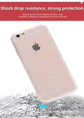 New Products smartphone Accessories Case For Iphone 8 , For Iphone 8 TPU Clear Transparent Phone Case