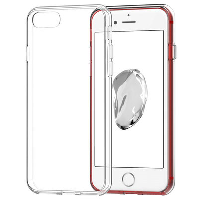 Transparent tpu phone case for iphone 7, for apple iphone 7 phone tpu soft case clear transparent