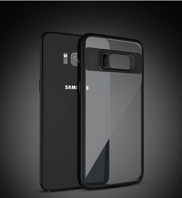 2017 new Crystal Gel Ultra-Thin case transparent Soft TPU PC 2 in 1 kickstand cover for Samsung galaxy S8 S8PLUS