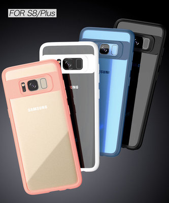 2017 new Crystal Gel Ultra-Thin case transparent Soft TPU PC 2 in 1 kickstand cover for Samsung galaxy S8 S8PLUS
