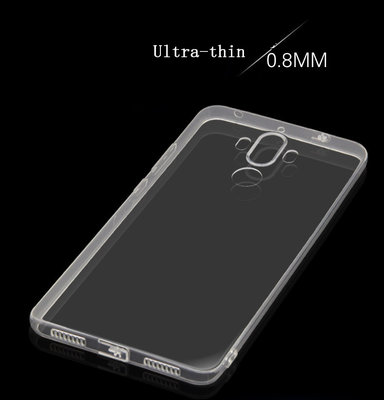Fast Shipping Ultral thin High Clear Transparent Case for Huawei Mate 9 TPU Gel Soft Case Cover