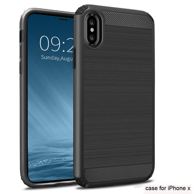 New Arrive  Anti-Skid Shockproof Armor Case TPU PC Phone Case for iPhone X 8 8Plus