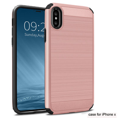 New Arrive  Anti-Skid Shockproof Armor Case TPU PC Phone Case for iPhone X 8 8Plus