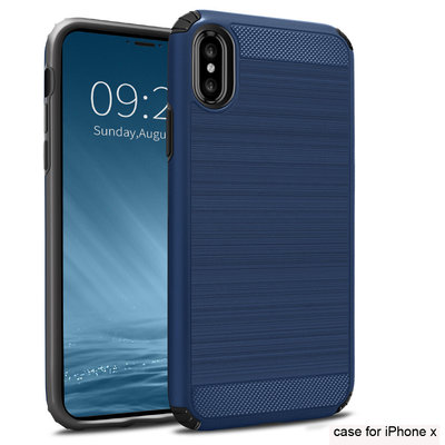 New Arrive  Anti-Skid Shockproof Armor Case TPU PC Phone Case for iPhone X 8 8Plus
