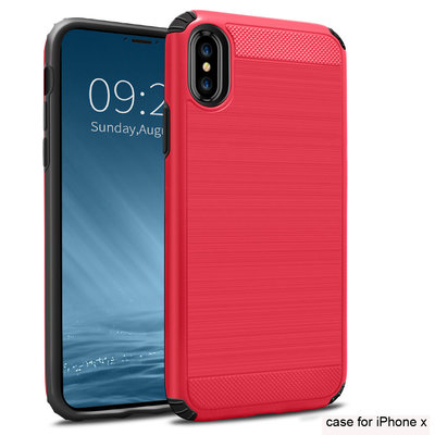 New Arrive  Anti-Skid Shockproof Armor Case TPU PC Phone Case for iPhone X 8 8Plus