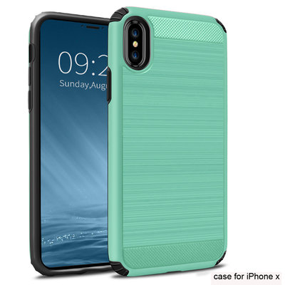 New Arrive  Anti-Skid Shockproof Armor Case TPU PC Phone Case for iPhone X 8 8Plus