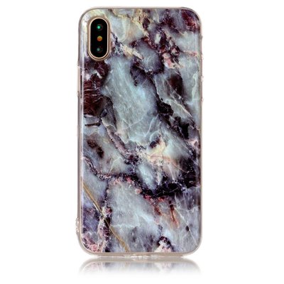 2017 Custom IMD Glitter MarbleTPU Mobile  Back phone Case for iphone X