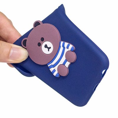 Fashion Cute TPUSoft Animal Papa Fruit Stretching Cell Phone Case For iPhone 7/8