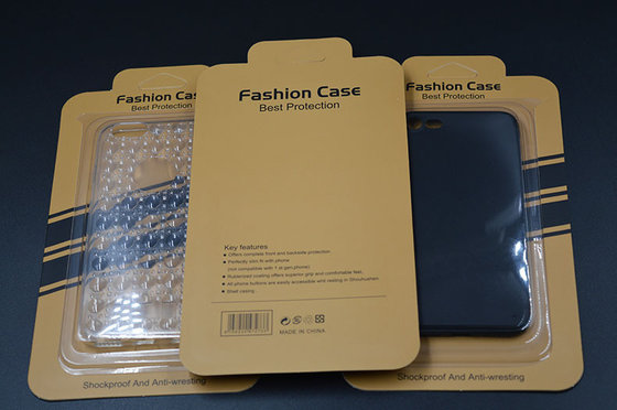 Kraft card Paper Recyclable Environmental Friendly package Phone case Box Packaging