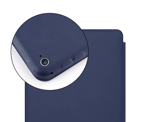 New Mirco Fiber Magnetic Auto Wake SleepTablet Case for New iPad 2017 Leather Case Cover