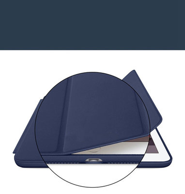 New Mirco Fiber Magnetic Auto Wake SleepTablet Case for New iPad 2017 Leather Case Cover