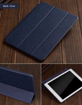 New Mirco Fiber Magnetic Auto Wake SleepTablet Case for New iPad 2017 Leather Case Cover