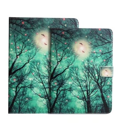 Ultra Slim Cat Cartoon  PU Leather Magnetic Light Weight Cover Tablet Case For iPad Air