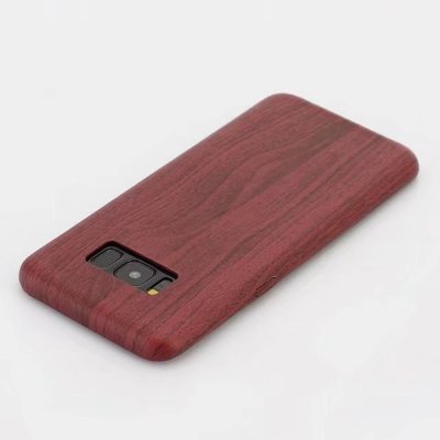 for samsung galaxy s8 Retro Wood Grain pattern soft TPU PU back phone case