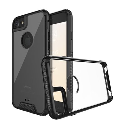 amazon top seller 2017 shockproof clear tpu acylic  transparent phone case for iphone 7 8 plus