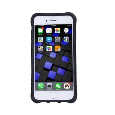 TPU soft air cushion pattern carbon fiber Shockproof  phone case for iPhone 7 /8
