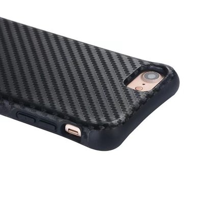 TPU soft air cushion pattern carbon fiber Shockproof  phone case for iPhone 7 /8