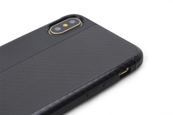New in USA TPU carbon fiber mobile phone case for iphone x ,For iPhone x TPU brushed cellphone case