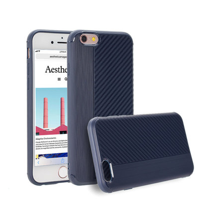 New in USA TPU carbon fiber mobile phone case for iphone x ,For iPhone x TPU brushed cellphone case