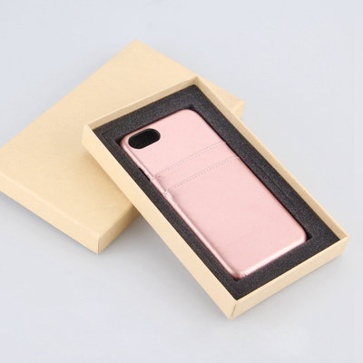 Guangzhou packaging luxury kraft paper retail package box for phone case , universal mobile phone case package