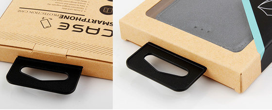Kraft card Paper Recyclable Environmental Friendly package Phone case Box Packaging Custom