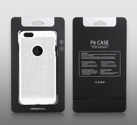 PVC Kraft paper phone case packaging retail package boxes for mobile phone cover packaging