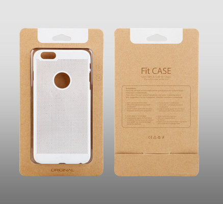 PVC Kraft paper phone case packaging retail package boxes for mobile phone cover packaging