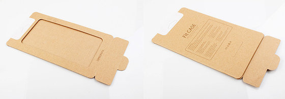 PVC Kraft paper phone case packaging retail package boxes for mobile phone cover packaging