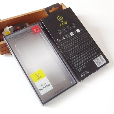 China plastic PET/PVC/PP packaging box for phone case, small clear plastic packaging box for mobile phone cover